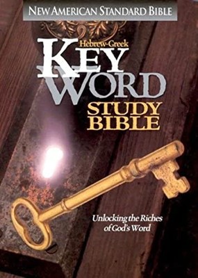 Hebrew-Greek Key Word Study Bible: New American Standard, Burgandy ...