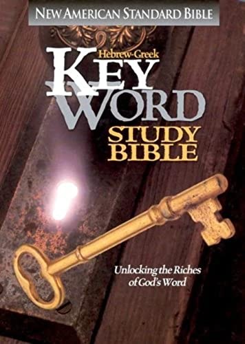 Hebrew-Greek Key Word Study Bible: New American Standard, Burgandy ...