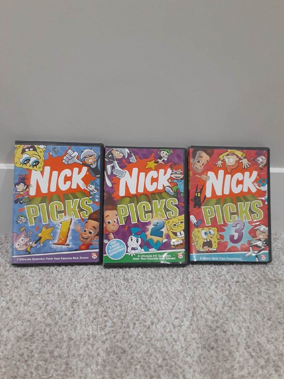 Nick Picks Collection Volumes 1-3 (DVD, 2007, 3-Disc Set) for sale ...