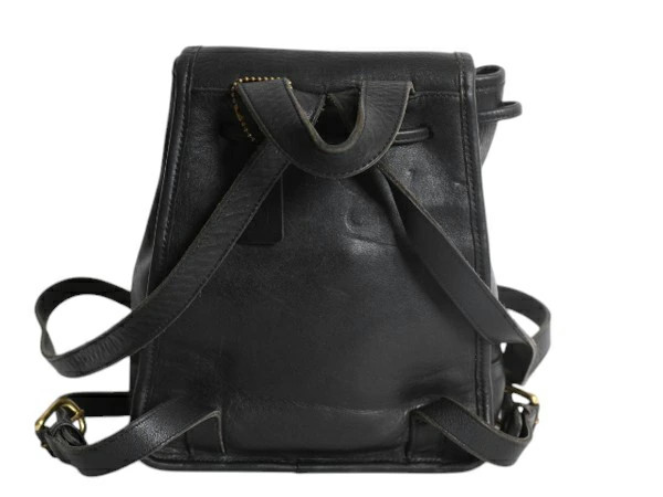 Coach Genuine Leather Mini Backpack Black Women’s Bag | eBay