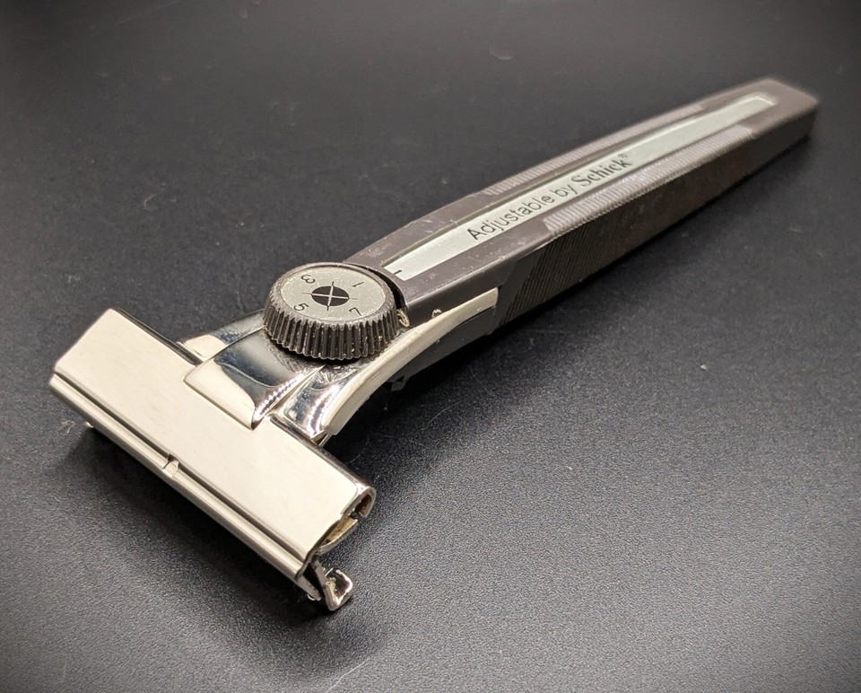 Vintage Schick Type M33 Adjustable Single-edge Injector Safety Razor | eBay