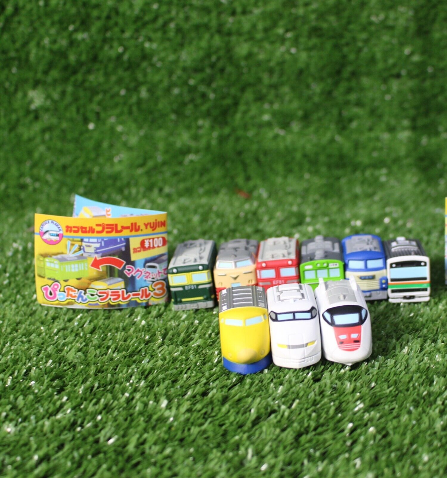 Lot of 9 Japan Train Fridge Magnets Toy Figure | eBay