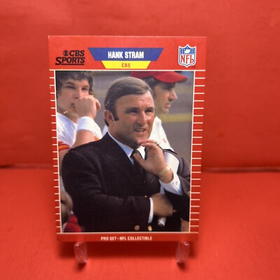 1989 Pro Set Announcers Hank Stram #20 VG🦄 | eBay