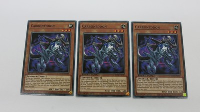 3x CARBONEDDON MONSTER SGX2-ENC07 1ST EDITION COMMON YUGIOH NM UNPLAYED ...