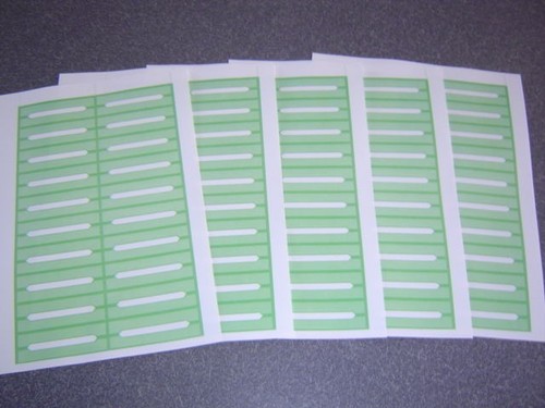 100 Blank Green Juke Box Labels Jukebox. 45rpm. * FREE S&H * | eBay