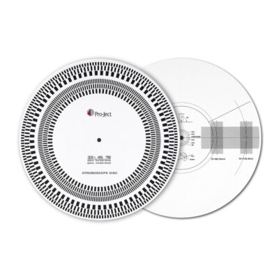 Pro-Ject Strobe IT Disc - Turntable Set-up Stroboscopic Measure | eBay UK