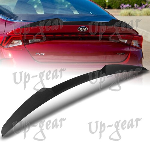 For 2021 - 2023 Kia K5 W-Power ABS Primer Black V-Style Rear Trunk Lid ...