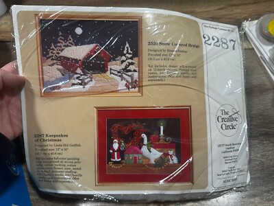Creative Circle Cross Stitch Kit 2287 “Keepsakes Of Christmas” NEW ...