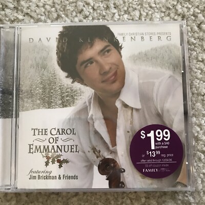 The Carol of Emmanuel by David Klinkenberg (CD, Christian Shores ...