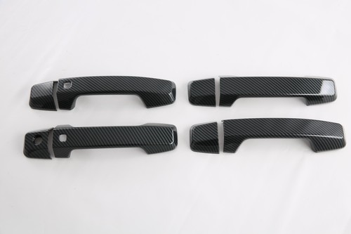 For 2024 Mitsubishi Triton MV Accessories Carbon Fiber Side Door Handle ...