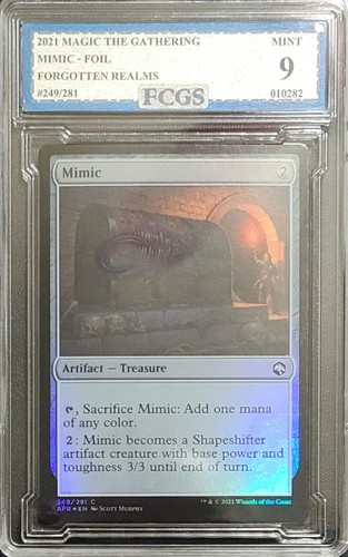 2021 MTG Mimic FOIL Forgotten Realms #249/281 Graded FCGS 9 MINT | eBay