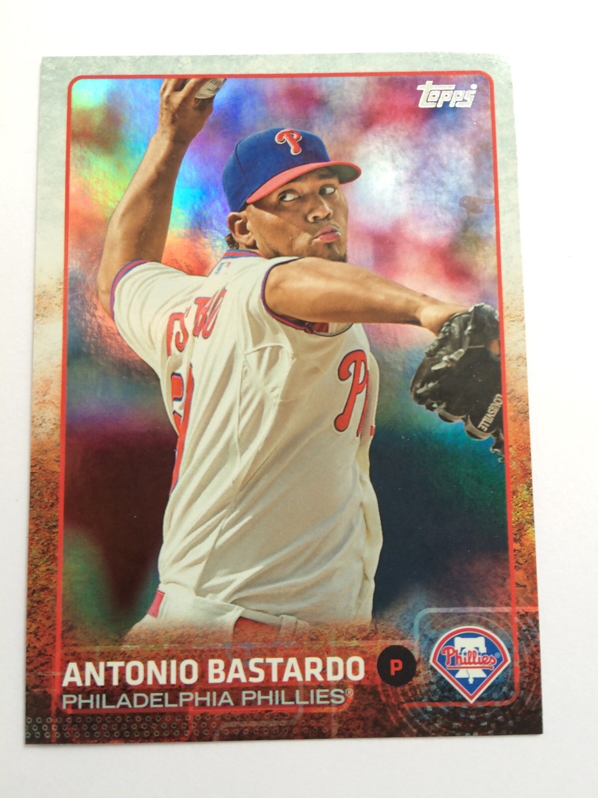 2015 Topps Rainbow Foil Parallel Antonio Bastardo Phillies 222 Low S&H ...