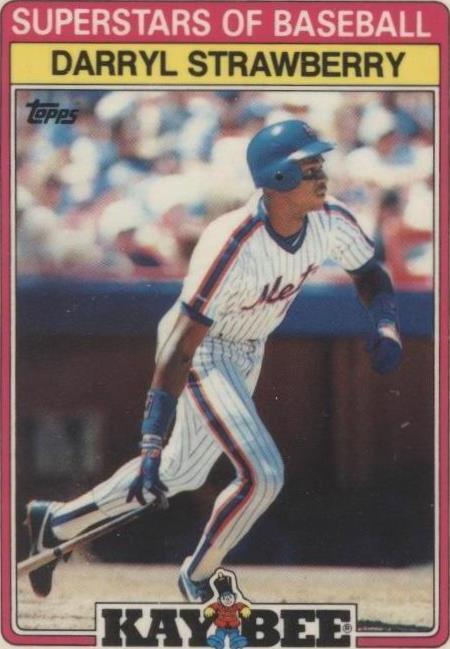 1989 Topps Kay Bee Toys Superstars of Baseball - Darryl Strawberry #29 ...