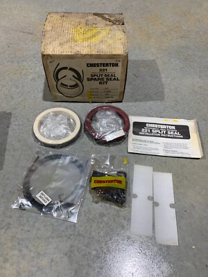 NEW IN BOX CHESTERTON 221 SPLIT SEAL SPARE SEAL KIT -34 SHAFT 4.250 ...