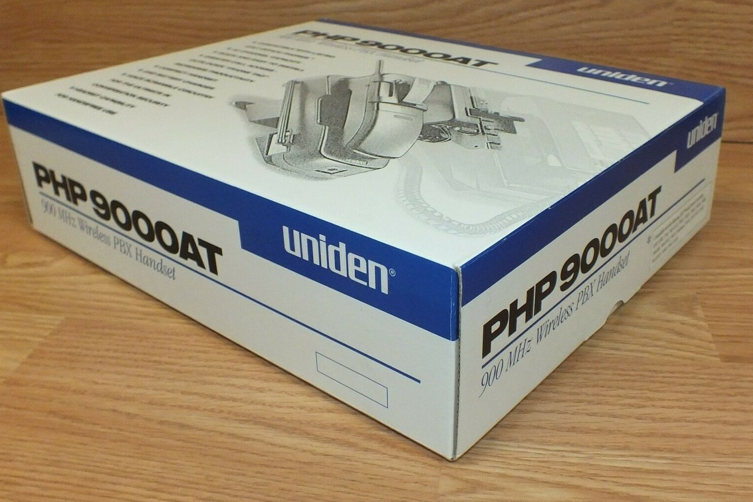 Uniden PHP9000AT 900MHz PBX 40 Channel Voice Scrambler Cordless Phone ...