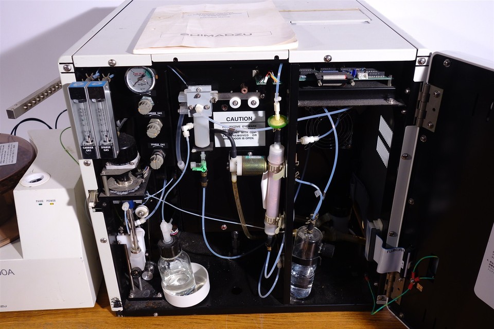 Shimadzu TOC-5000A Total Organic Carbon Analyzer +ASI-5000A Autosampler ...