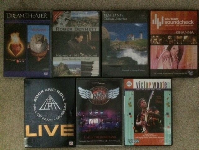 Music Videos Concert DVDs- pick 2 or more to save on shipping | eBay