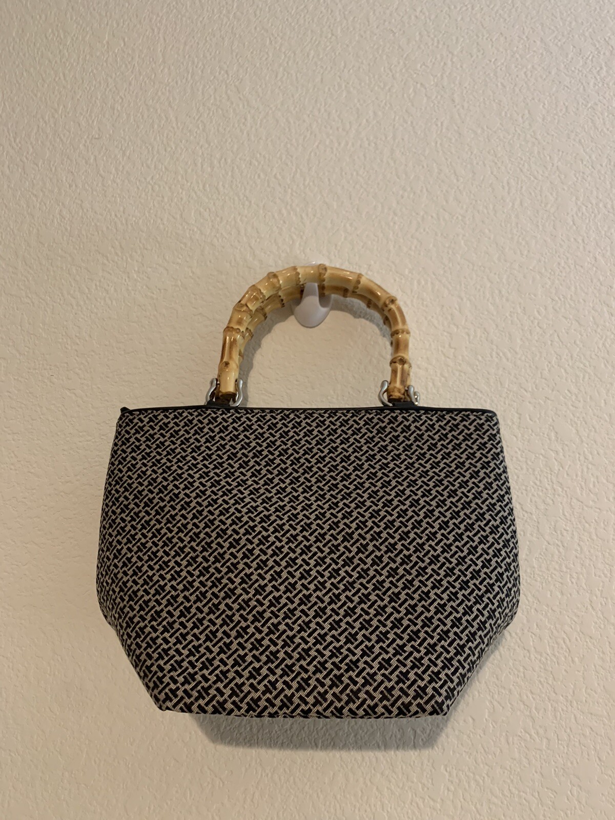 Women's Vintage 1990's Talbots Logo Fabric Top Handle… - Gem