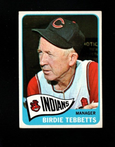 1965 Topps # 301 Birdie Tebbetts Ex-Mt | eBay
