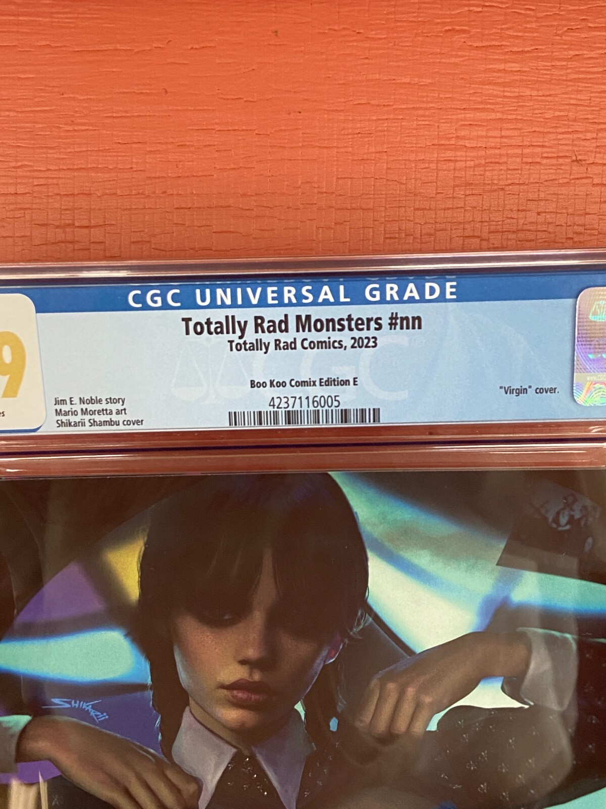 Shikarii Wednesday Cosplay Edition E No Tats Totally Rad Monsters CGC 9 ...