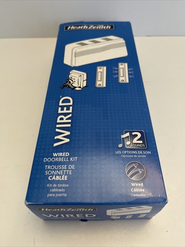 HEATHCO LLC SL-27102-02 Wired Doorbell Contractor Kit, White ...