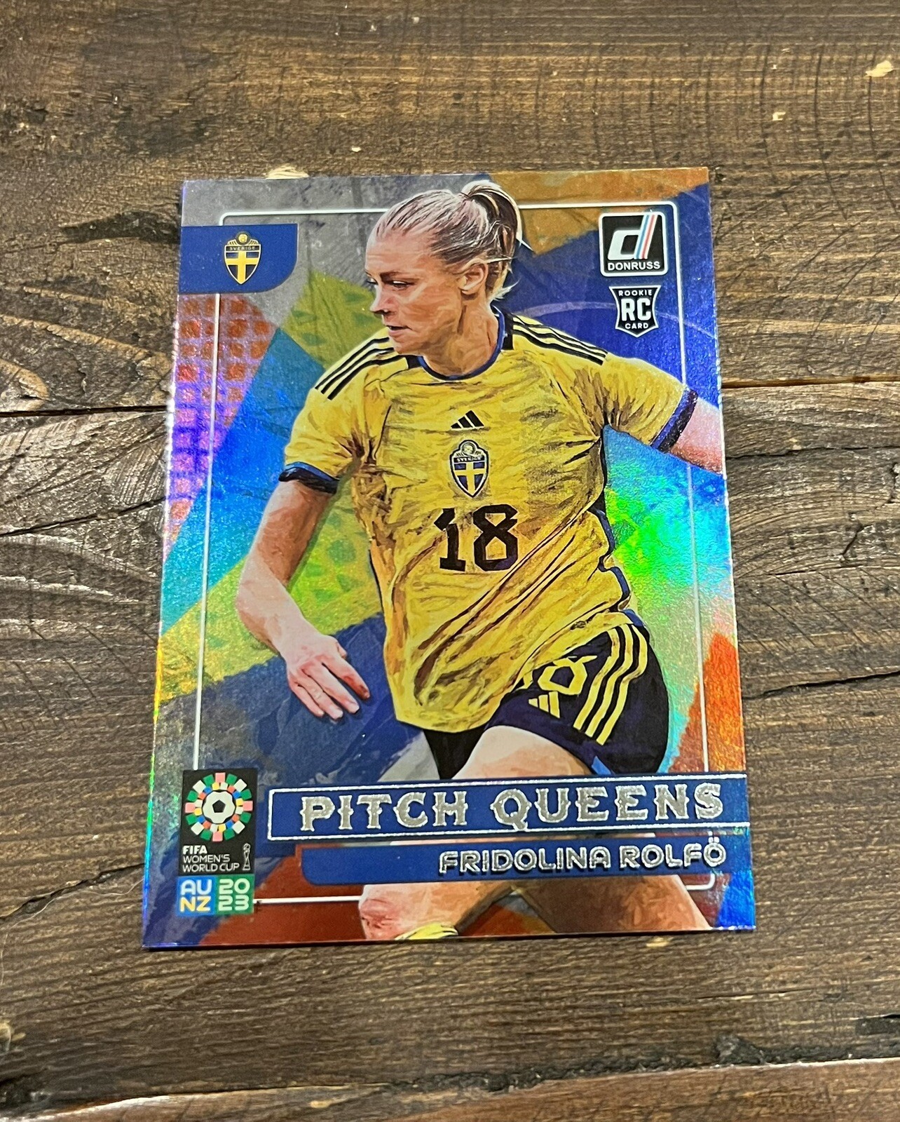 FRIDOLINA ROLFO PITCH QUEENS RC 2023 Donruss Womens World Cup | eBay