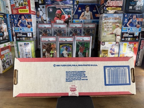 1990 Fleer Factory Set-Opened: Complete #1-672 NO YELLOWING w/ Stickers ...