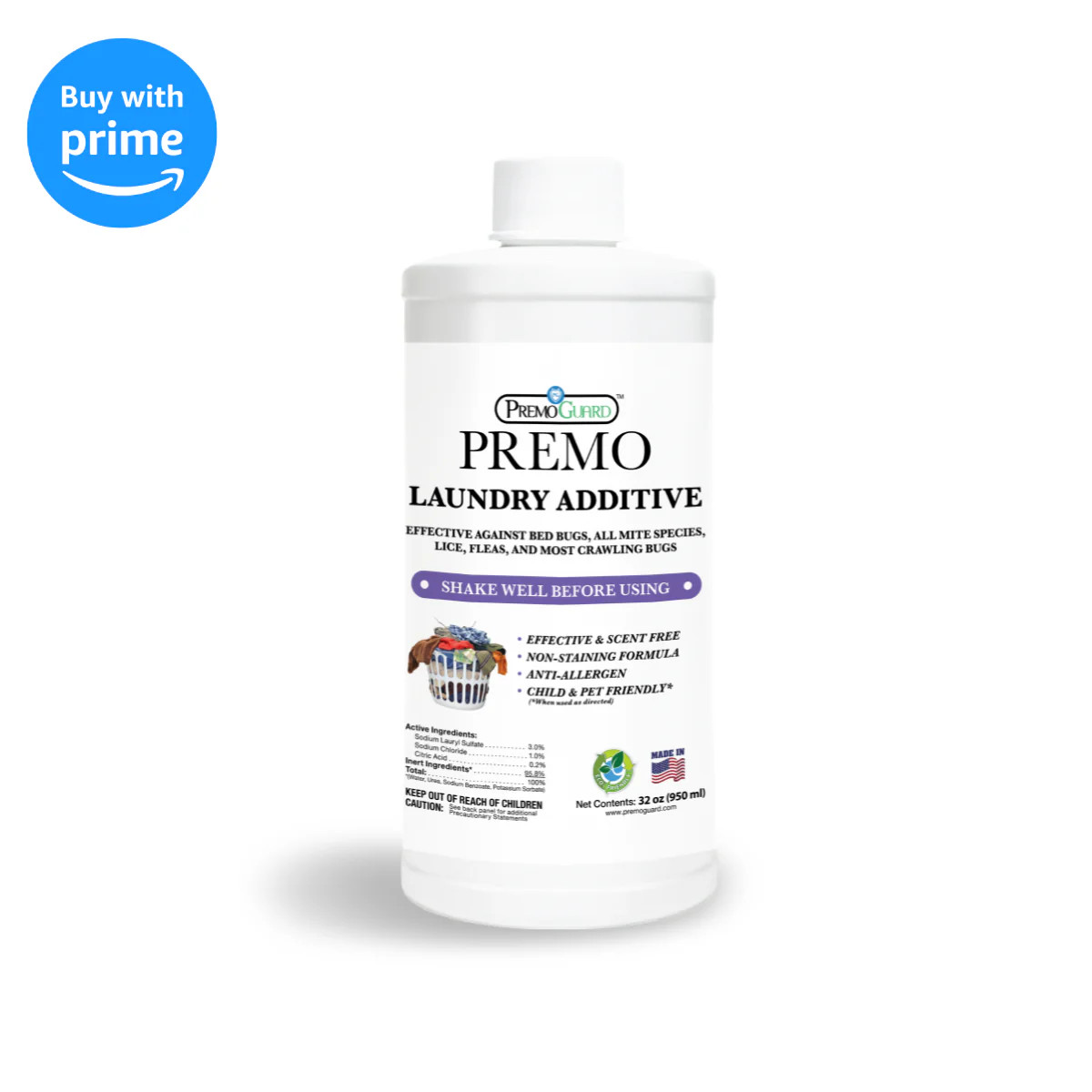 Bed Bug & Mite Laundry Additive | Non-Toxic Treatment | Premo Guard | eBay