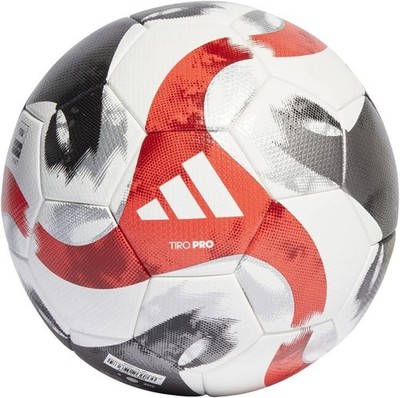 adidas Tiro Pro Unisex Football Soccer Ball [Size 5] White Black Iron ...