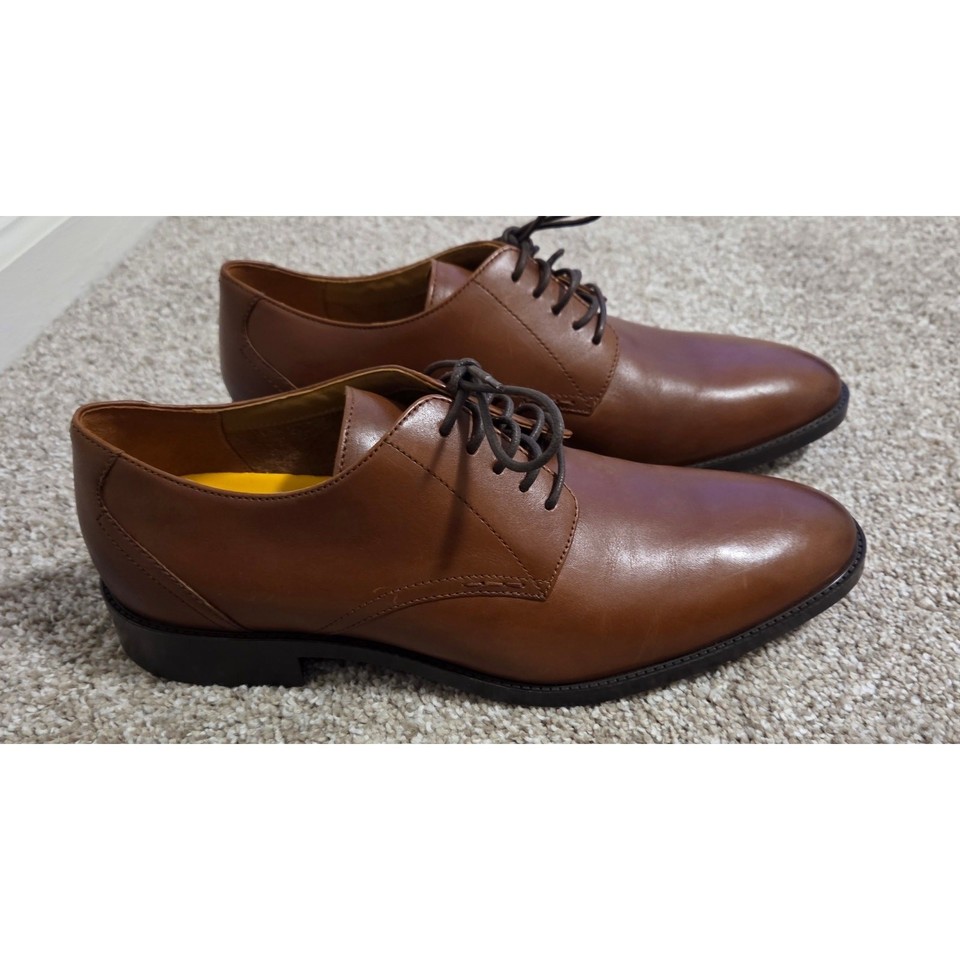 Cole Haan Men's Hawthorne Plain Oxford British Tan C32352 Size 10M | eBay