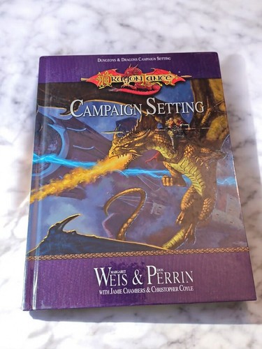 Dungeons & Dragons Dragonlance Campaign Setting (2003) 1st printing ...
