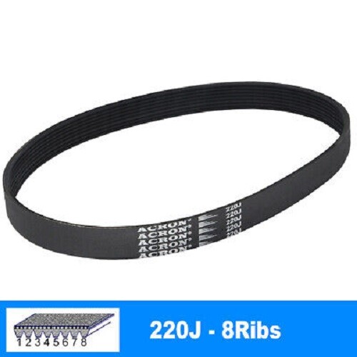 Trans Timing Belt Motor Ribs For DIY RC Model PJ559 220J V-Belt 3/4/5/6 ...