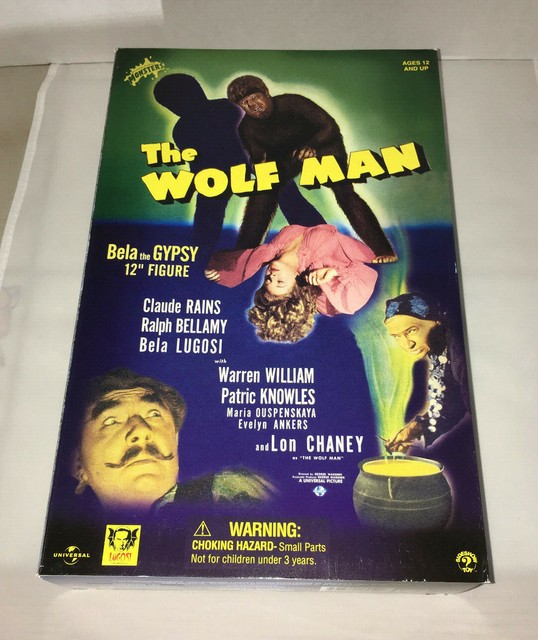 Bela The Gypsy Wolf Man Universal Monsters 12" Action Figure Sideshow ...