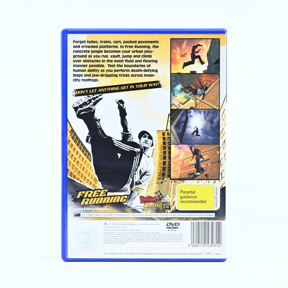 Free Running - Sony Playstation 2 / PS2 Game + Manual - PAL - MINT DISC ...