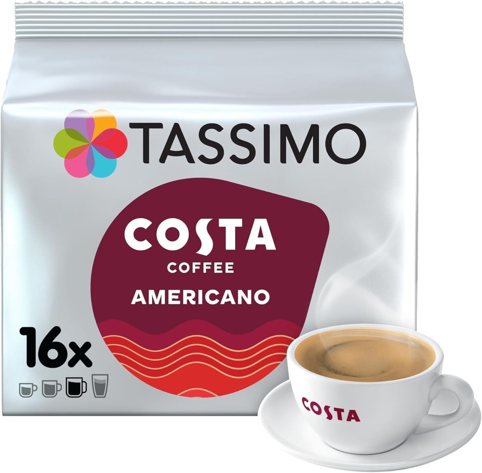 Tassimo Costa Americano Coffee Pods - 10 Packs (160 Drinks) | eBay UK