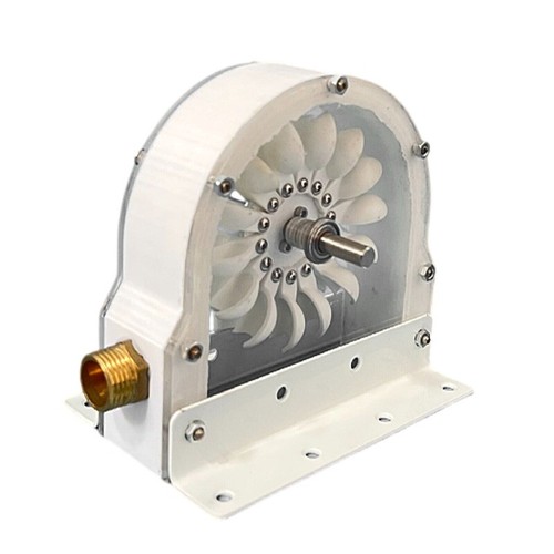Water Turbine Generator Kit Mini Hydroelectric Pelton Wheel Power ...