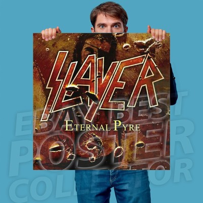 SLAYER Eternal Pyre EP BANNER HUGE Vinyl Poster Tapestry art | eBay