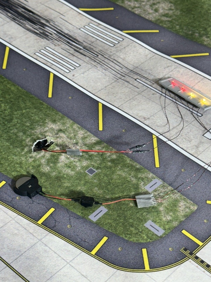 Jetset Models 1:400 Scale PAPI Landing Lights (2 Red 2 White) Micro ...