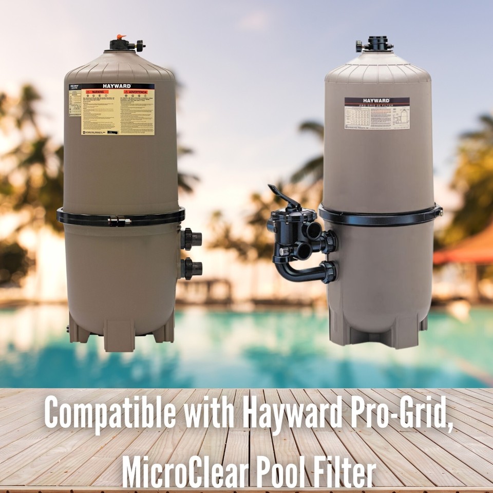 DEX2400DC Filter Element Cluster Compatible with Hayward 24 Sq Ft. Pool ...