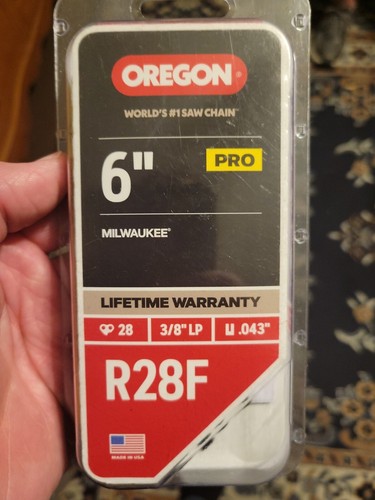 6" OREGON R28F Polesaw Chain. Fits Milwaukee 2527-20 | eBay