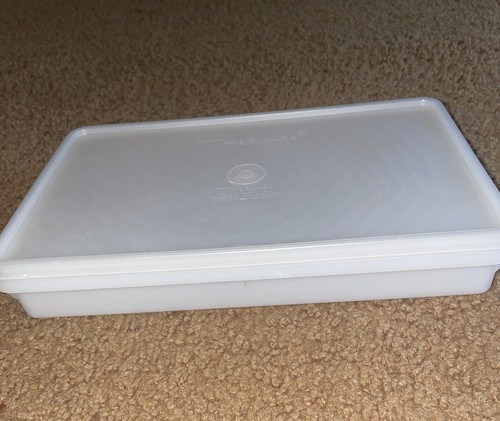 Vintage Tupperware Storage Rectangle Container with Lid 11” By 6” | eBay