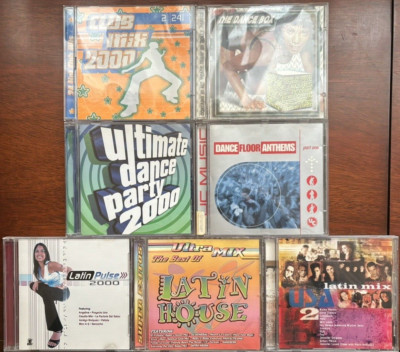 Dance Party 7 lot cd pkg - Latin, Ultimate Dance Party, Club Mix more ...