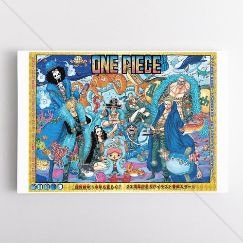 One Piece Poster Canvas - Chapter 851 Moist Cigarette Art Print | eBay