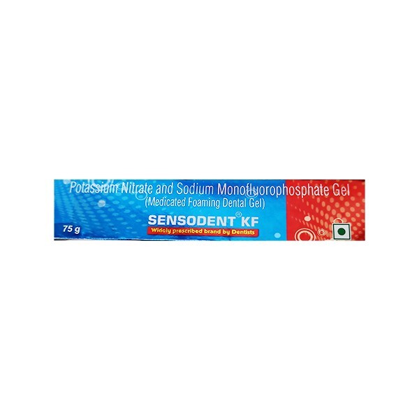 Buy 5 Get 6 Sensodent KF Foaming Dental Gel 6x75=450gm-sensitive teeth ...