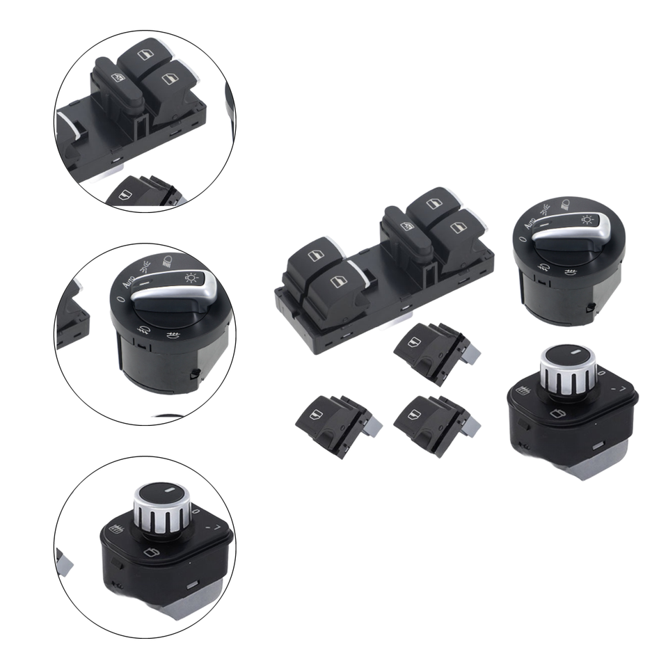 Power Window Control Switch for For GOLF For GTI MK5 MK6 2004 2013 ...