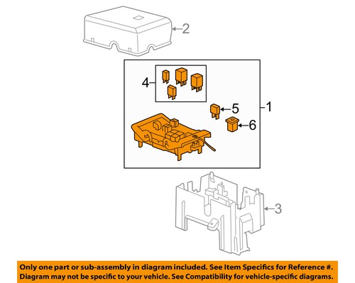 GM OEM Fuse Relay-Junction Block 19210438 Car & Truck Parts Car & Truck ...