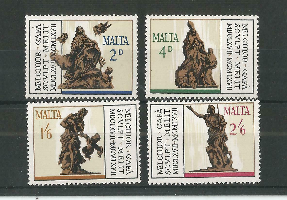 MALTA 1967 SG385-88 300TH DEATH ANNIVERSARY OF MELCHIOR GAFA - MNH | eBay