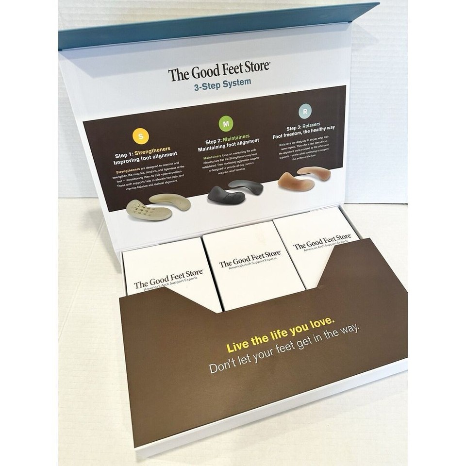 The Good Feet Store 3-Step System Strengthener W456 Maintainer 356 ...