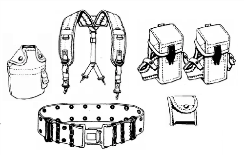 ALICE Equip Belt Rig "CLASSIC KIT" LC1 LC2 OD SUSP+BELT+2MAG+CANT ...