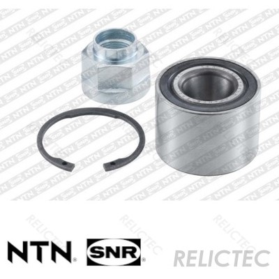 Rear Wheel Bearing Kit Chevrolet Daewoo:AVEO,KALOS 96471776 96471775 ...